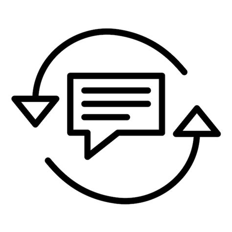 Premium Vector Vector Design Feedback Loop Icon Style