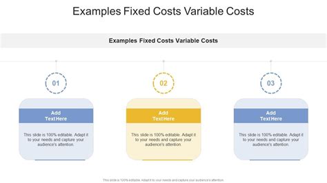 Examples Fixed Costs Variable Costs In Powerpoint And Google Slides Cpb