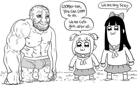 Popuko Pipimi And Coomer Poptepipic Drawn By Bbbaalbuddy Danbooru