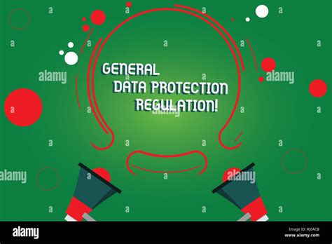 Text Sign Showing General Data Protection Regulation Conceptual Photo Information Media