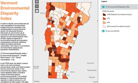 Burlington Vt Population Density Map The Biggest Cities In Vermont