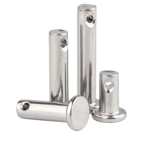A2 70 Pasador De Clevis De Acero Inoxidable Con Agujero M870 Pasador