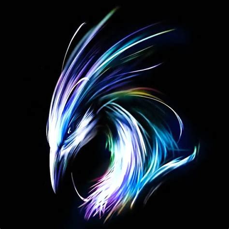 Phoenix Head Tattoo Design