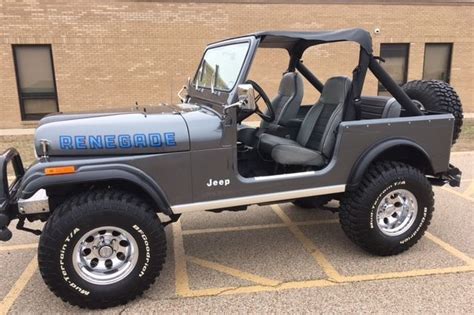 1981 Jeep Cj7 Renegade For Sale Levi Edition Restoration Classic