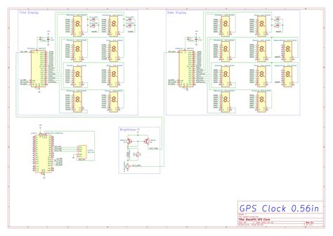 [pcb Review] Digital Clock Using 56 7 Segment Displays R