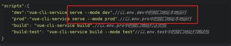 vue配置生产环境和开发环境 秦小咪 博客园