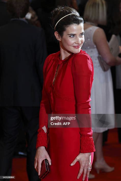 Canadian Actress Cobie Smulders Poses For Photographs As She Attends