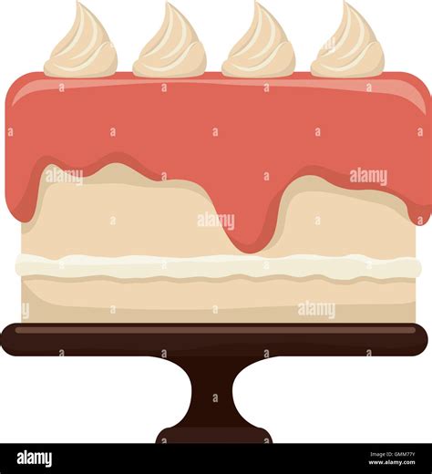Cake Dessert Food Stock Vector Image And Art Alamy