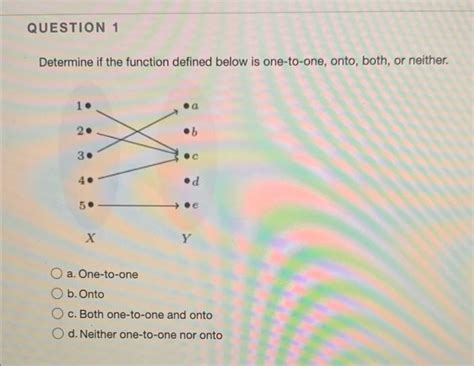 solved question 1 determine if the function defined below is
