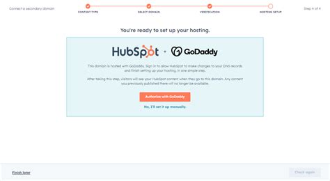 Connect Your Domain To Hubspot