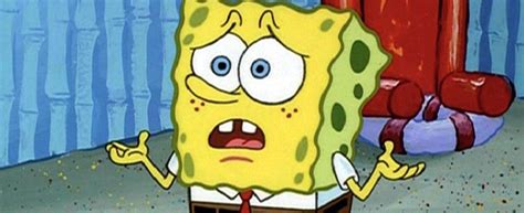Spongebob Sad Face Expressions
