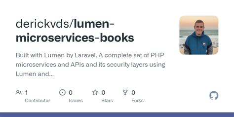 GitHub Derickvds Lumen Microservices Books Built With Lumen By