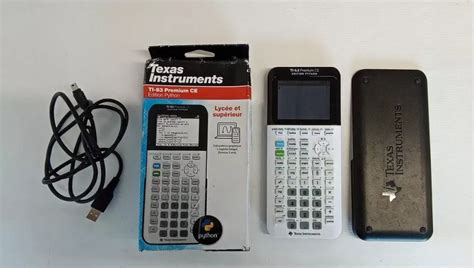 Calculator De Birou Texas Instruments Ti 83 Premium Ce Edition Python