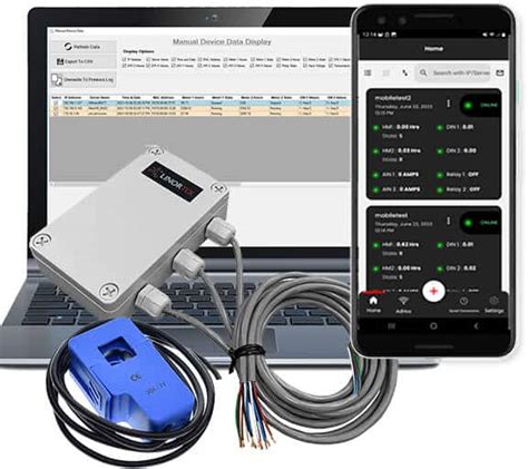 Linortek ITrixx WFMN C Machine Hour Meter With Current Sensor