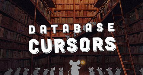 database cursors sometimes you re forced to query large… by