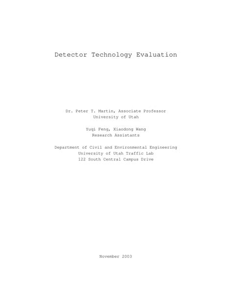 Pdf Algorithm Development For Derivation Of Section Related Measures Of Traffic System