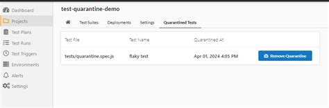 Quarantining Flaky Tests On The Testery Platform
