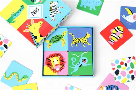 Pairs A Memory Matching Game On Behance