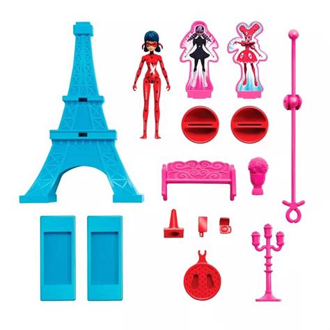 Miraculous Ladybug Playset Torre Eiffel Em Promoção Na Americanas