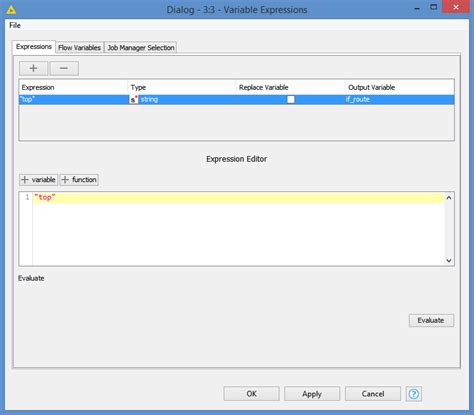 Conditional Execution Of Nodes Based On Table Value To Variable Value On A Port Knime