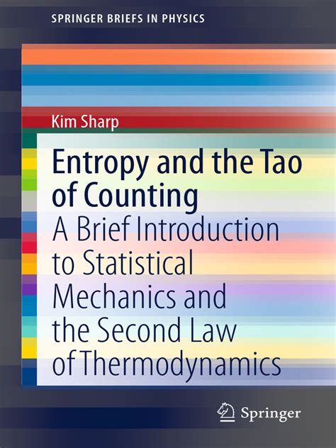Entropy And The Tao Of Counting A Brief Introduction To Statistical