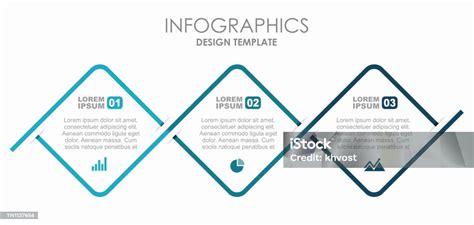 데이터를 위한 장소가 있는 인포 그래픽 디자인 템플릿입니다 벡터 일러스트입니다 3에 대한 스톡 벡터 아트 및 기타 이미지 3 3가지 개체 자전거 Istock