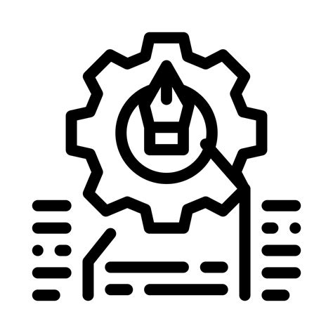 Front End Working And Design Icon Vector Outline Illustration Vector Art At Vecteezy