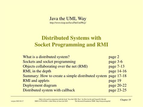 Ppt Distributed Systems With Socket Programming And Rmi Powerpoint
