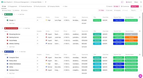10 Free Sales Pipeline Templates Clickup