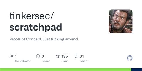 Github Tinkersecscratchpad Proofs Of Concept Just Fucking Around