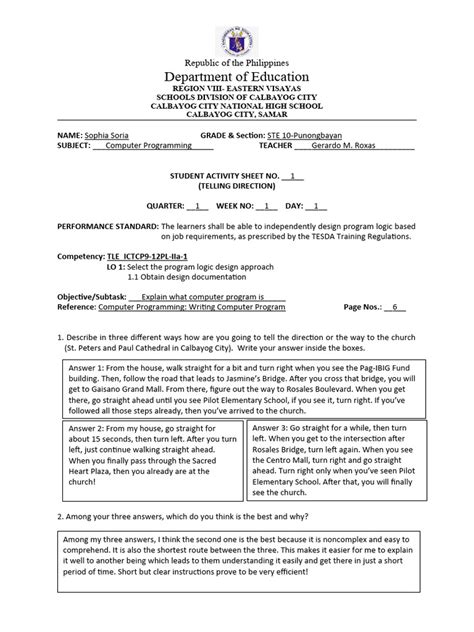 Programming Activity 1 Pdf Cognition Learning