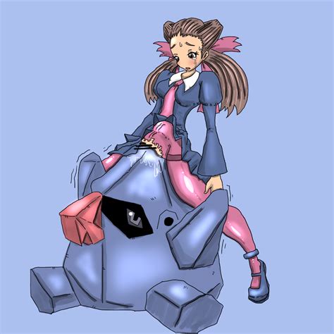Rule 34 00s 1girls Artist Request Blue Background Breasts Brown Eyes