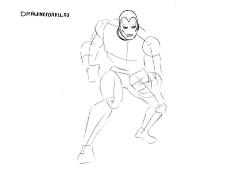 Железный человек рисунок поэтапно 50 фото