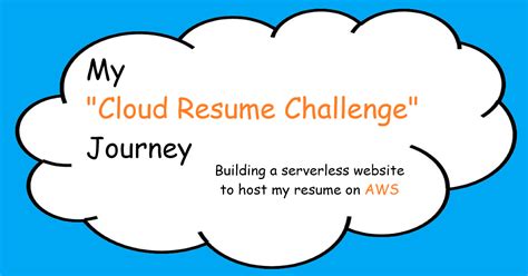 My Cloud Resume Challenge Journey
