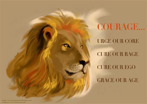 How Does A Lion Represent Courage At Abigail Schardt Blog
