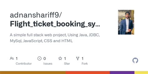 Adnan Shariff On Linkedin Github Adnanshariff9flightticketbookingsystem A Simple Full Stack
