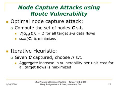 Ppt Evaluating The Vulnerability Of Network Traffic Using Joint