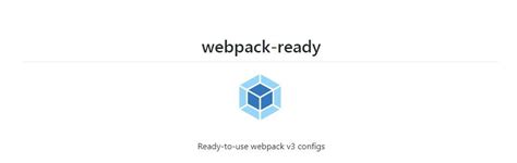 Webpack V3 Configs
