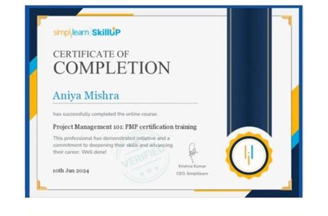 Aniya Mishra On Linkedin Skillup Simplilearn