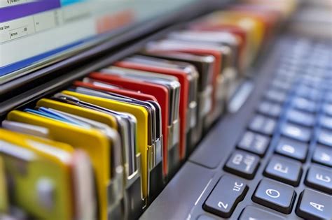 Analyzing The Impact Of Electronic Filing Systems Generative Ai Premium Ai Generated Image