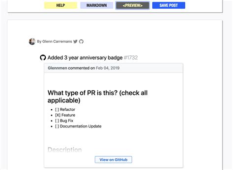 Error Github PR Embed Issue 1760 Forem Forem GitHub
