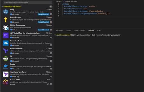 github codespaces and local containerized development