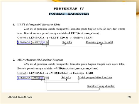 Modul Microsoft Excel Ppt Ppt