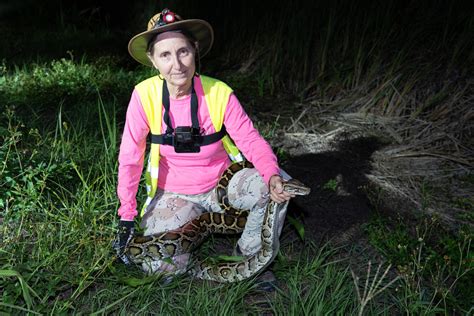 Shes One Of Floridas Most Lethal Python Hunters—but The Invasive
