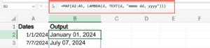 Excel MAP Function Tutorial Transform Arrays Efficiently Guide
