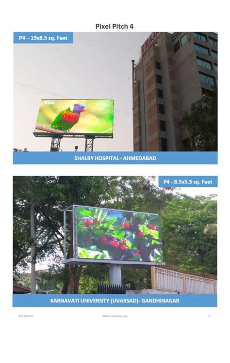 4 Mm Led Dot Matrix Display At ₹ 6000 Sq Ft In Gandhinagar Id 2854314635912