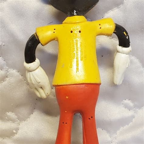 Toys Tb1 Vintage Mickey Mouse Bendable Figure By Durham 151 Walt