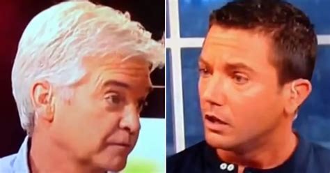 Awkward Moment Angry Phillip Schofield Scolds Gino Dacampo After
