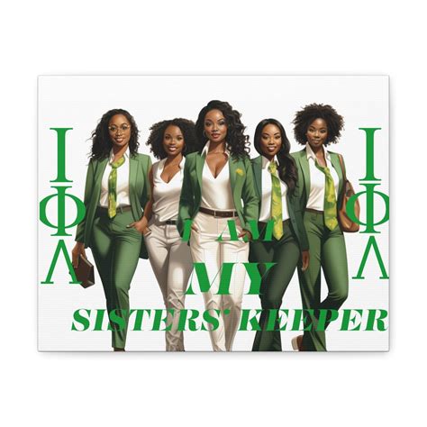 Iota Phi Lambda Sisterhood Unity Canvas Etsy