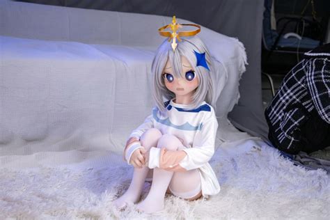 Paimon Genshin Anime Mini Sex Doll With Pvc Head Vsdoll